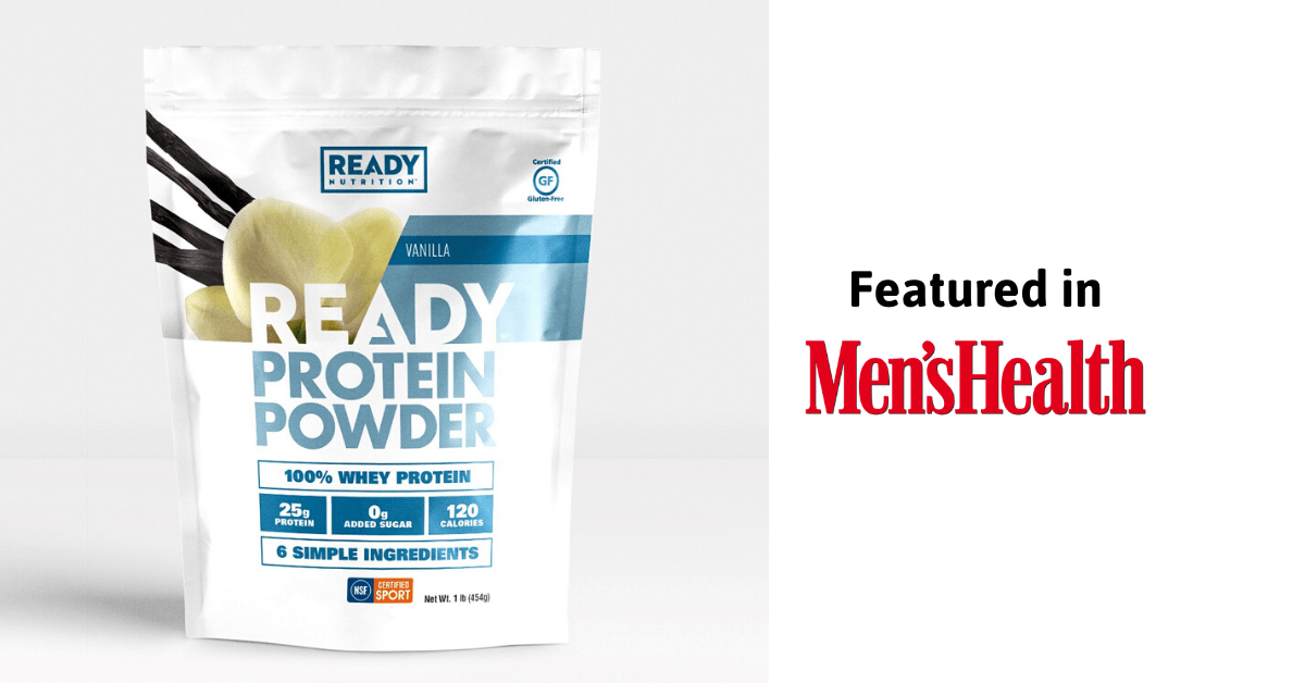 Ready® Clean Protein Powder Featured in Men’s Health