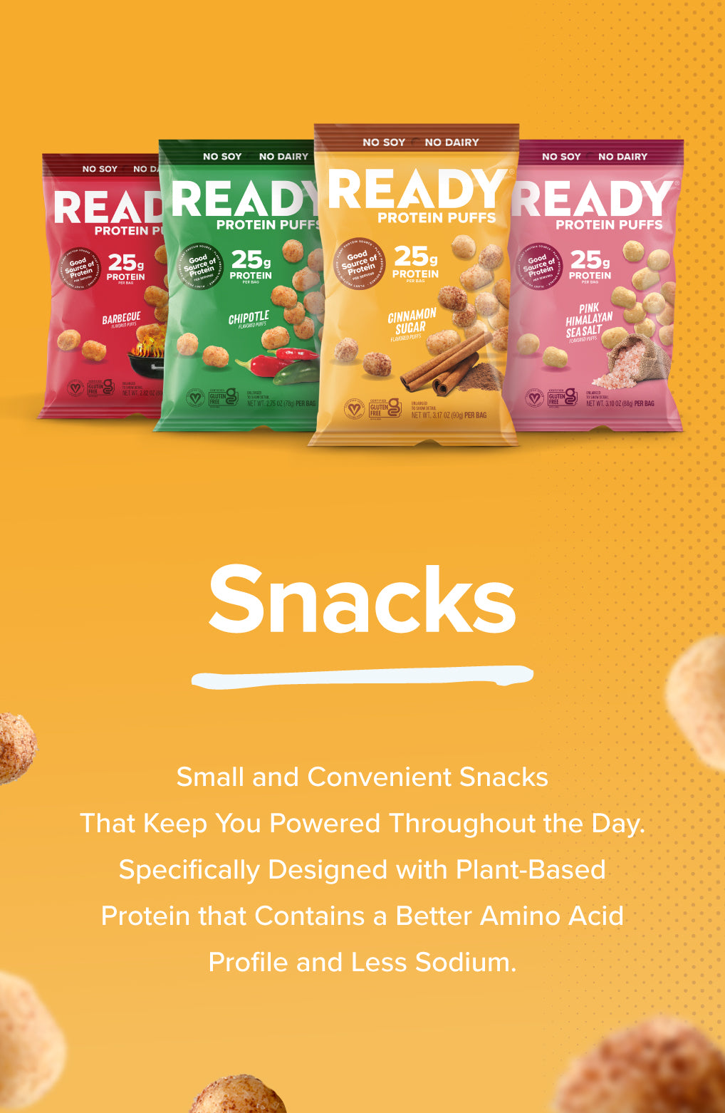 Ready® Protein Puffs Snacks