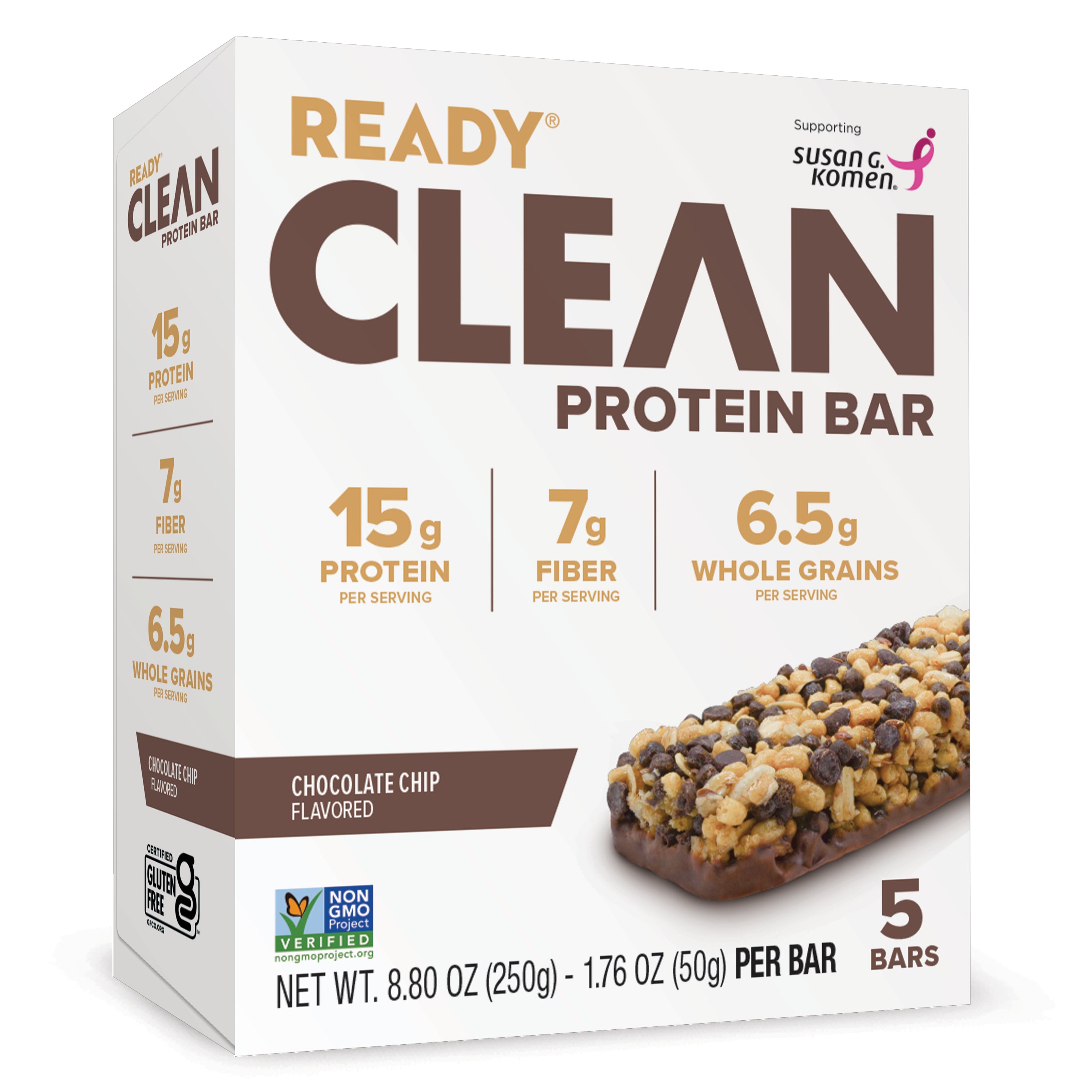 Ready® Clean Bar Chocolate Chip, 5ct (PAF)