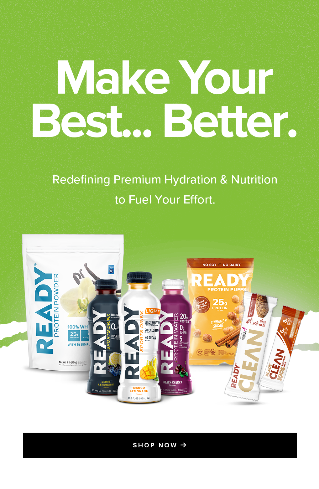 Team Ready | Sports Nutrition – Ready®