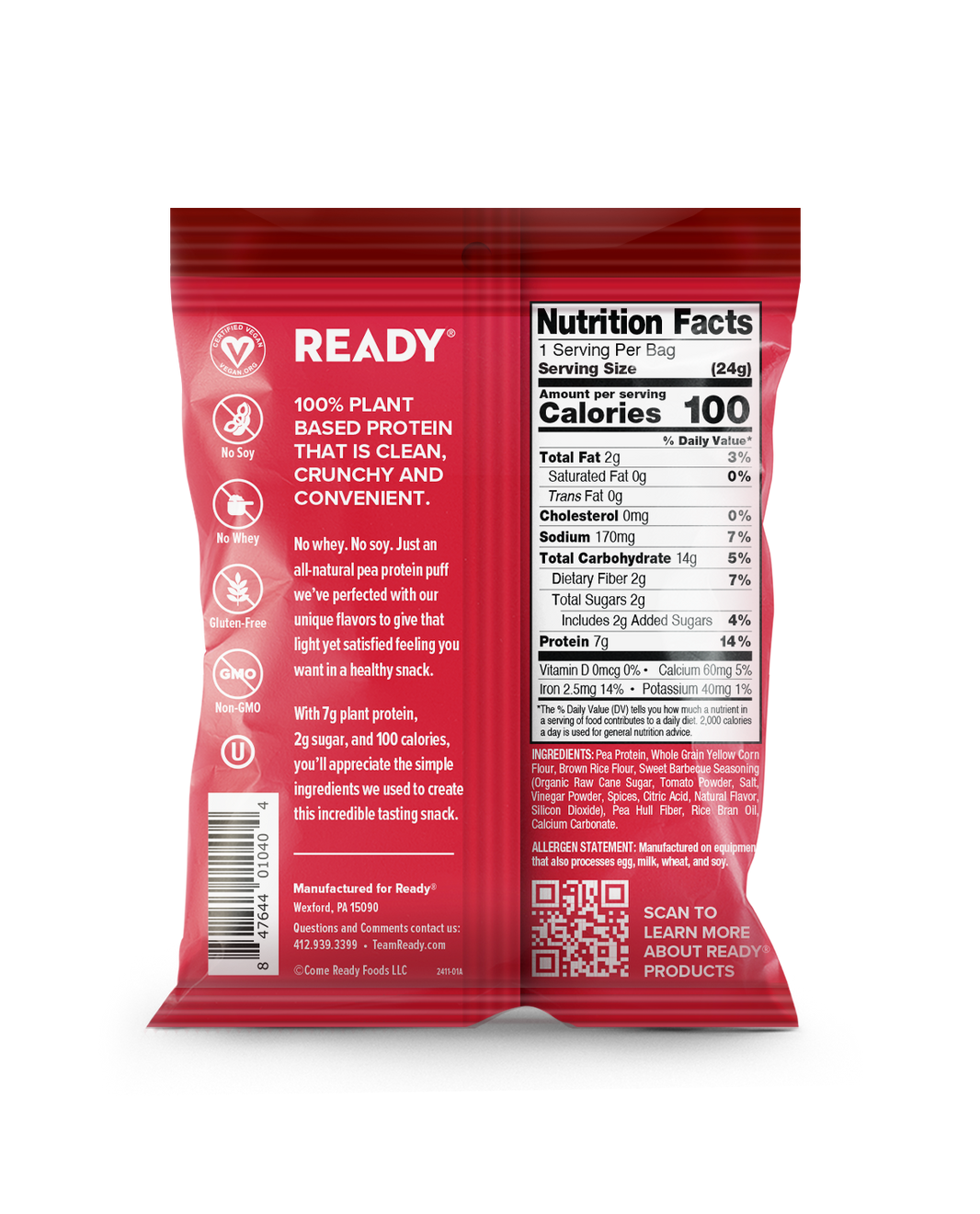 Ready® Protein Puffs Snacks