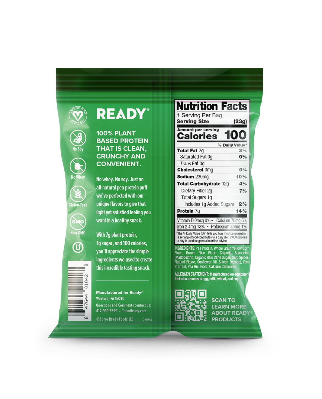 Ready® Protein Puffs Snacks