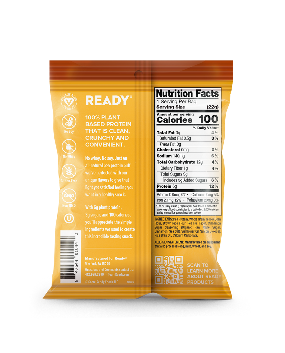 Ready® Protein Puffs Snacks